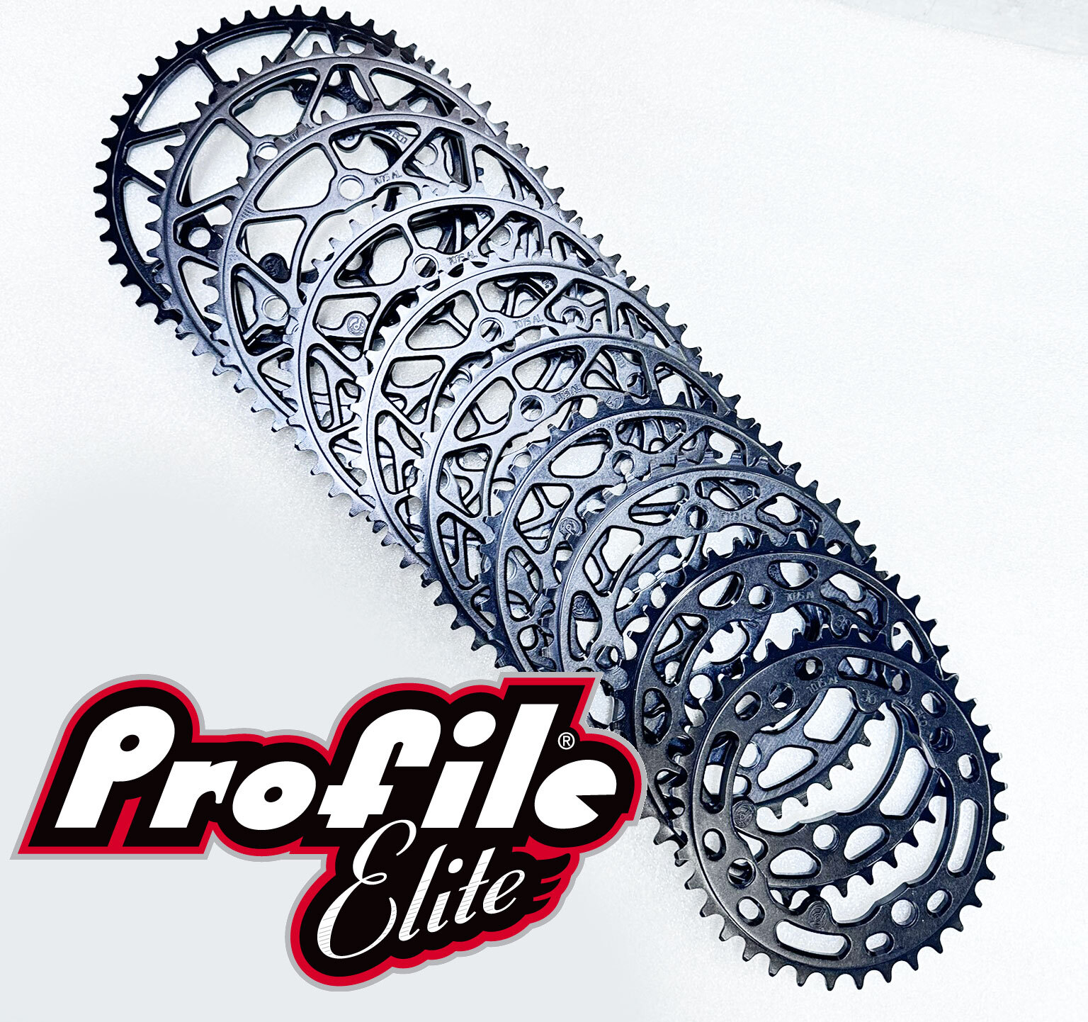 Profile 104 bcd 4 Bolt Elite Chainring 40T (Black)