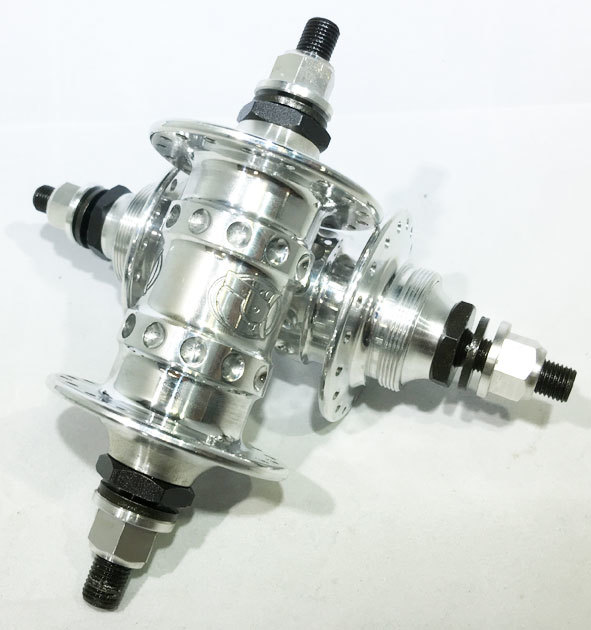 Profile High Flange Freewheel Rear Hub 36H (Polished) Stud