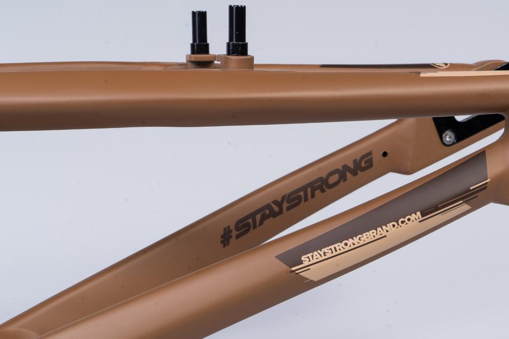 Staystrong V3 'For Life' 20.75" TT Pro (Coffee) - StayStrong BMX