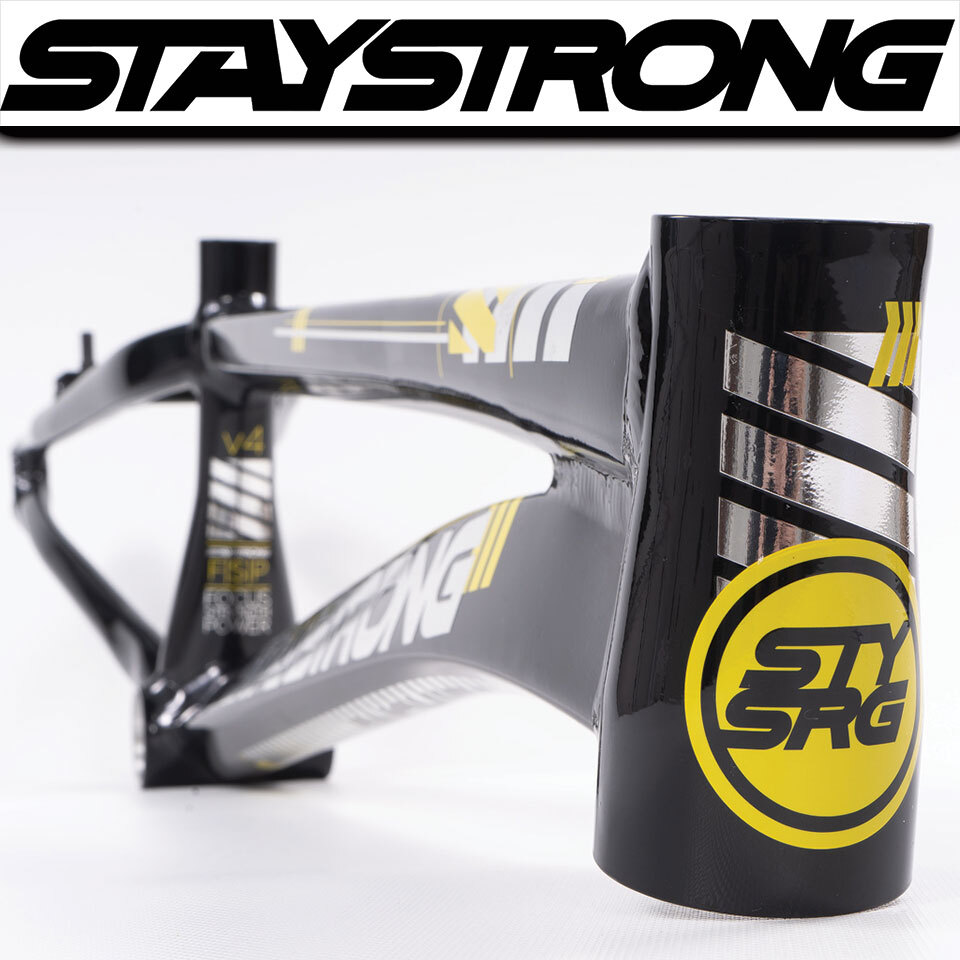 Staystrong V4 Frame Expert-XL Cruiser (Gloss Black) *V-Brake*