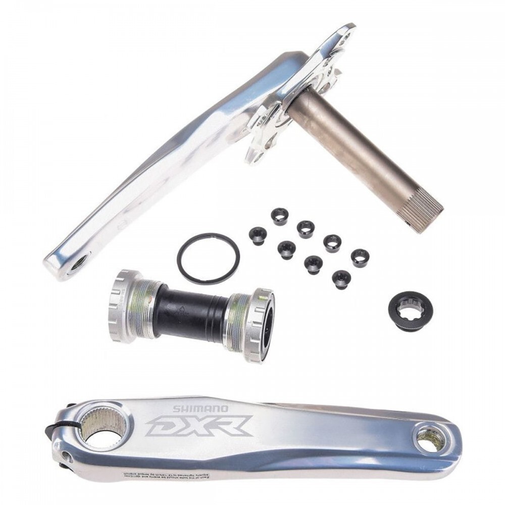 SHIMANO DXR FC-MX71 Crank Set Silver (175mm)