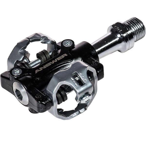 ANSWER BMX Power Booster Junior Clip Pedals (Black)