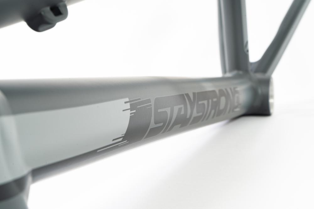 Staystrong V3 'For Life' 18.5" TT Junior (Stealth) - StayStrong BMX