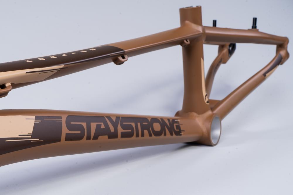 Staystrong V3 'For Life' 20.75" TT Pro (Coffee) - StayStrong BMX