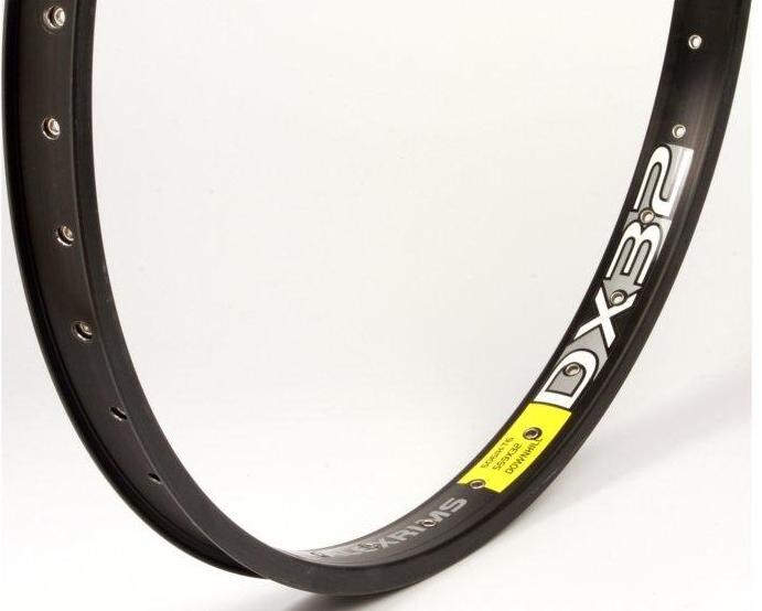 ALEX DX-32 24" 36H Wide Rim 507 x 32mm (All Black)