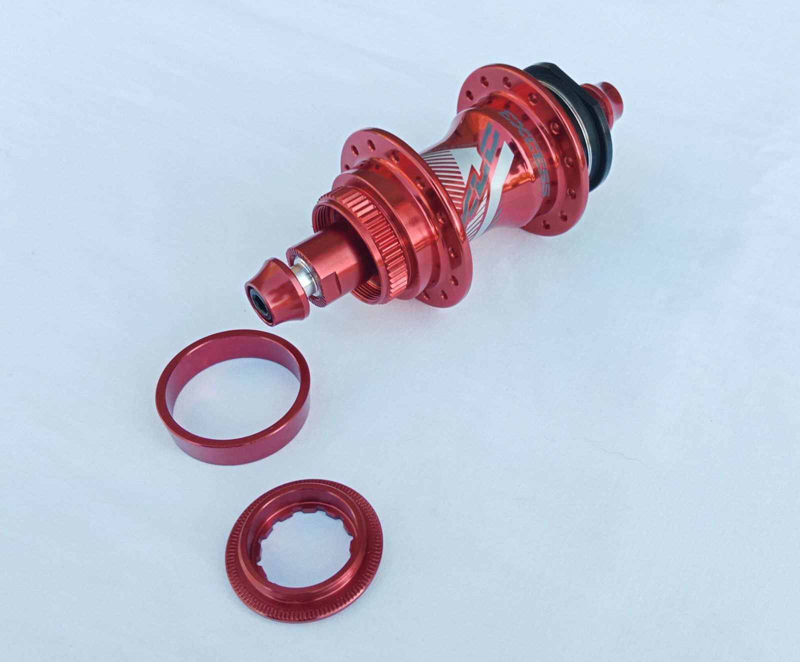 EXCESS XLC Mini-Expert Rear Hub 28H 24R (Red)
