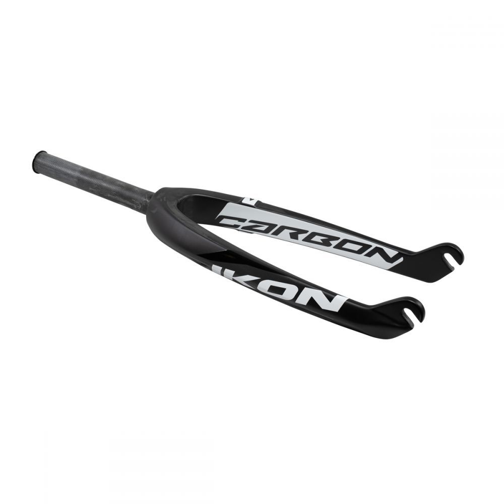 IKON BMX Carbon Fiber Fork 20" Mini-Junior 1" (Black/Blue)
