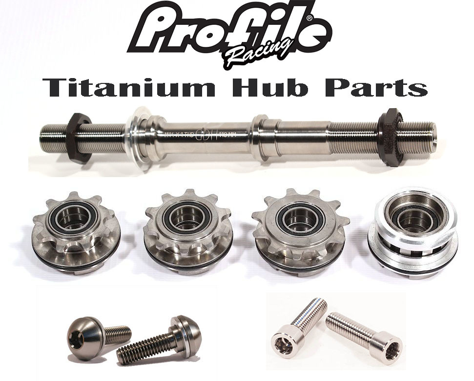 Profile Elite Hub Rear 36H (Black) Disc