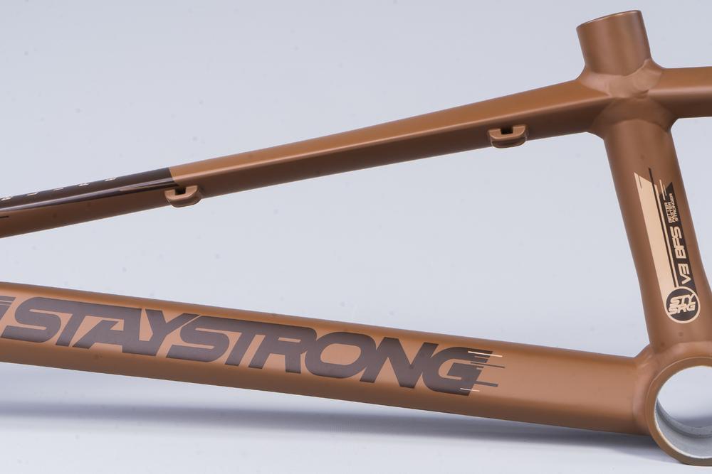 Staystrong V3 'For Life' 20.75" TT Pro (Coffee) - StayStrong BMX