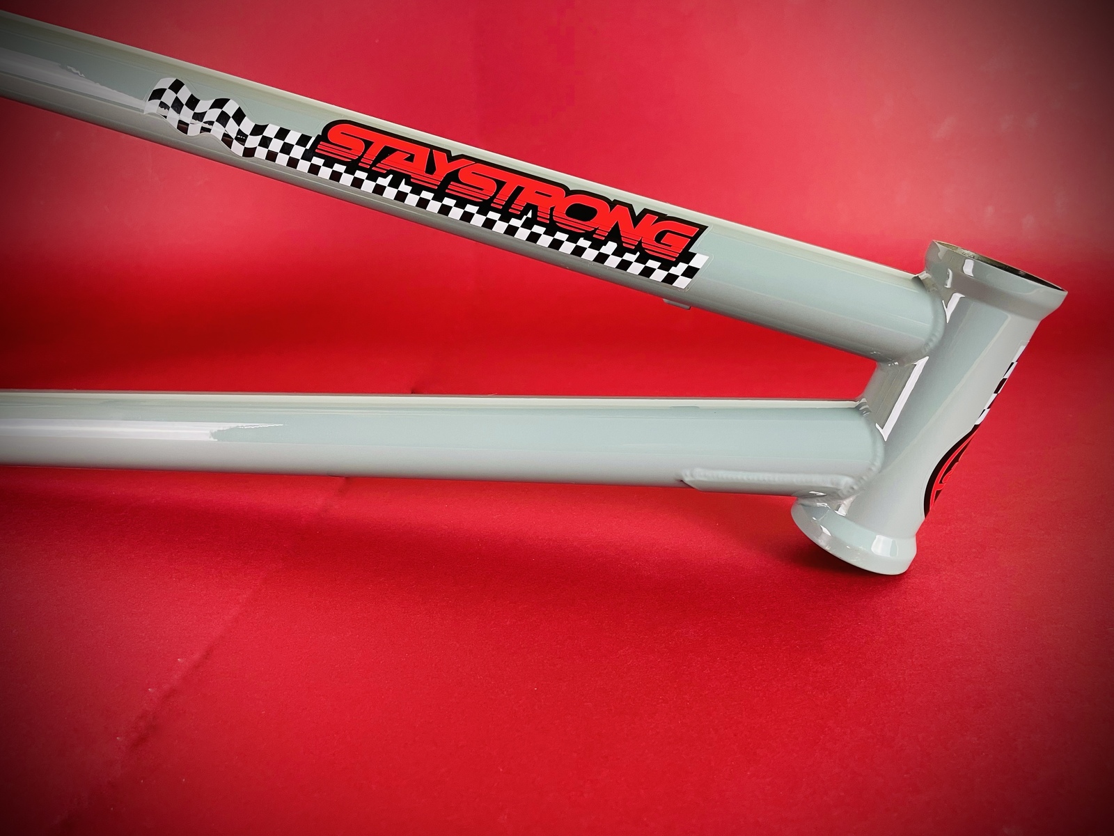 Staystrong Speed & Style Cro-Mo Frame Pro-XXL (Grey) - StayStrong BMX