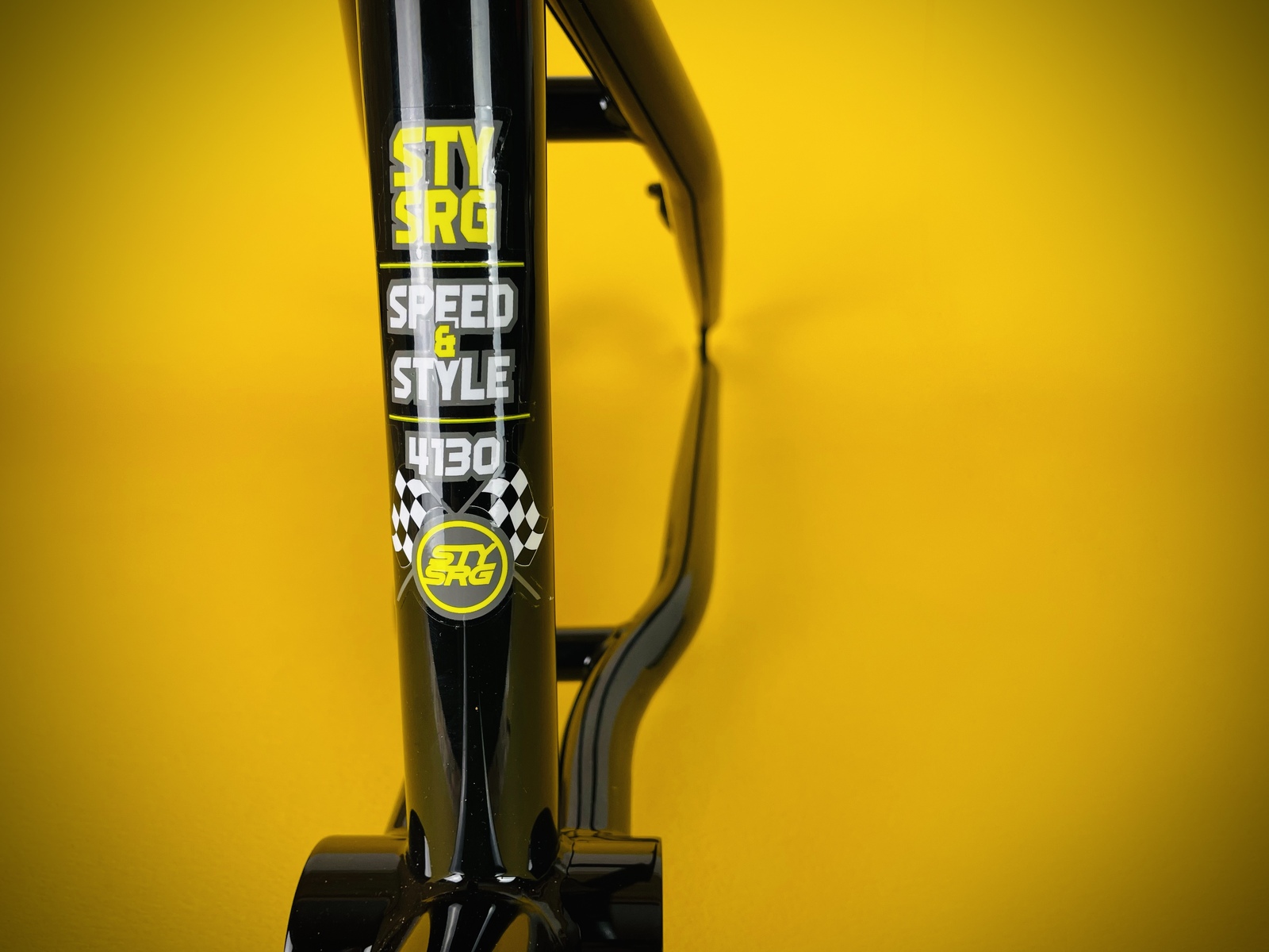 Staystrong Speed & Style Cro-Mo Frame Pro-XXXL (Black) - StayStrong BMX