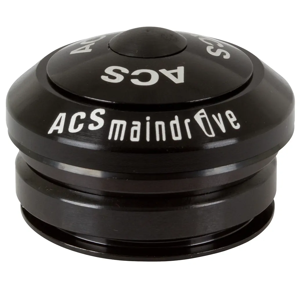 ACS Maindrive 1-1/8" Intergrated Headset (Black) - ACS BMX