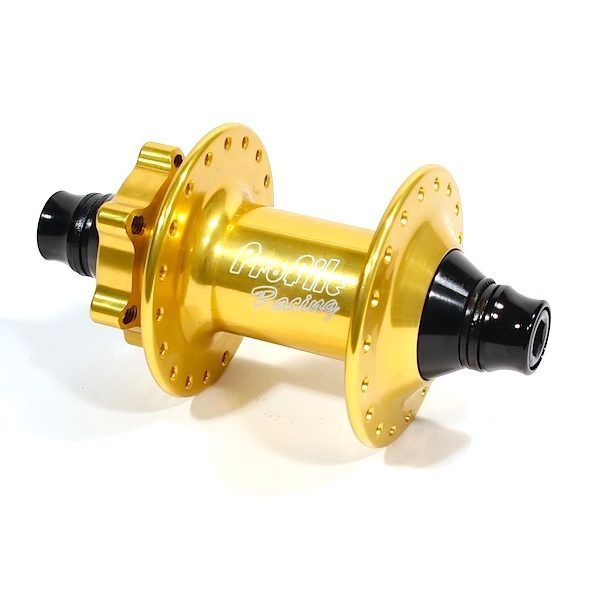 Profile MTB Elite Front Hub 36H Disc (Gold) - Profile Racing