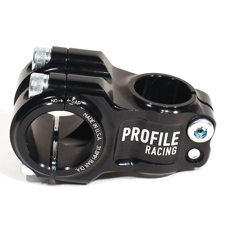 Profile NOVA Stem 31.8mm X 58mm (Matt Black)
