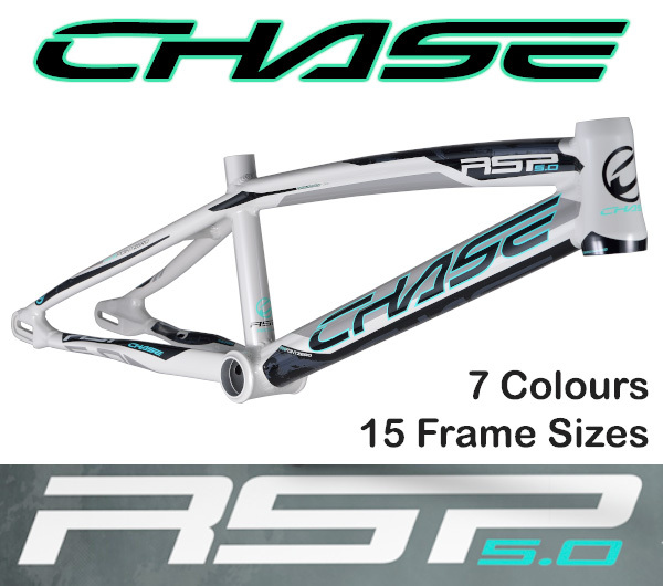 CHASE RSP 5.0 Alloy BMX Race Frame Cement/Teal