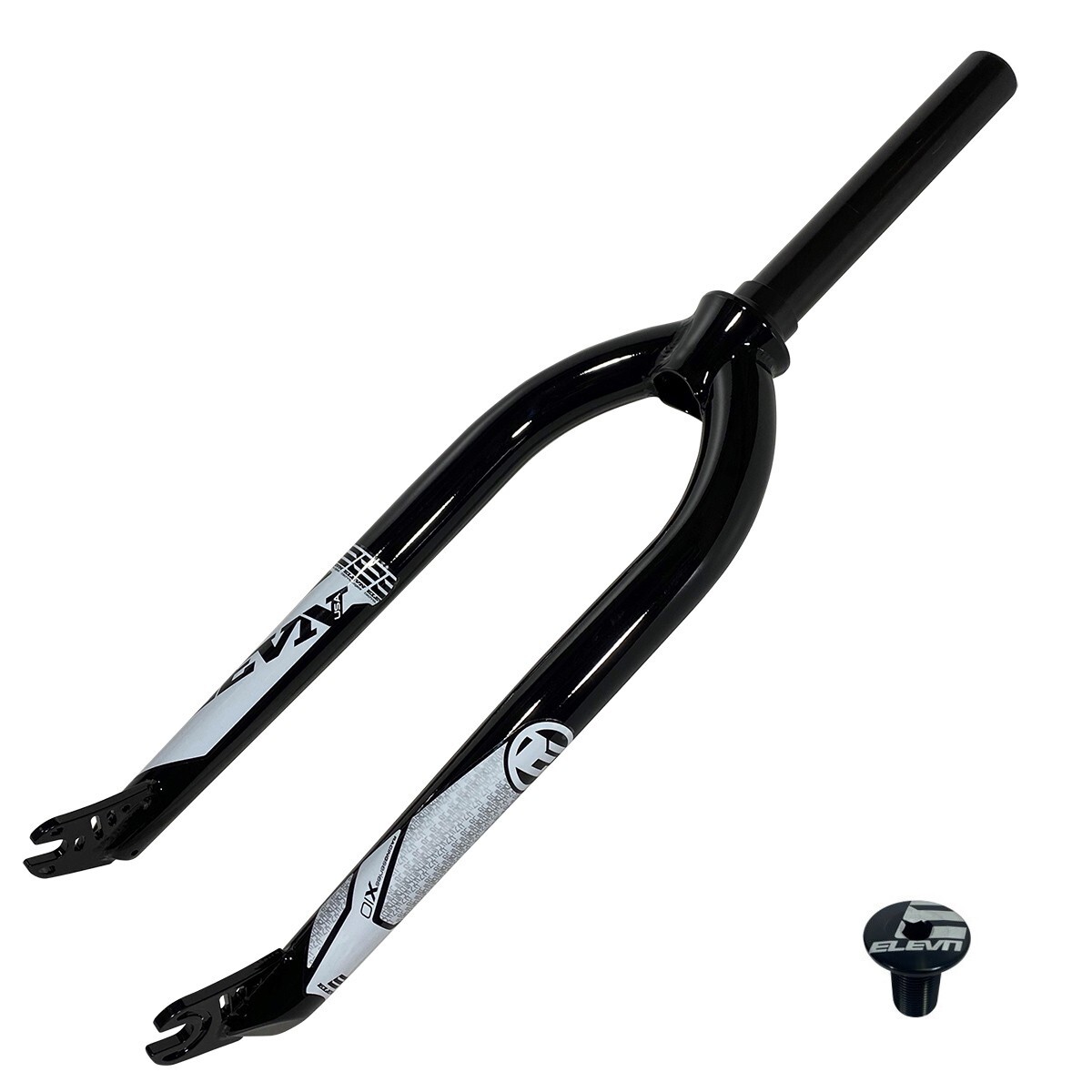 ELEVN Pro Fork 24 x 10mm (Black) TAPERED - ELEVN BMX