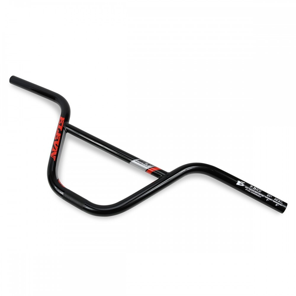 ELEVN Pro 7.50" SLT 22.2mm Chromoly Bar (Black/Red) FLAT - ELEVN BMX