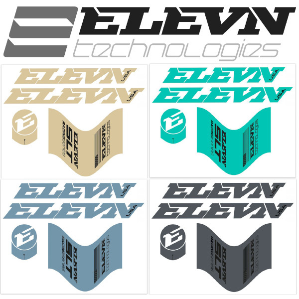 ELEVN V2 Cromo Handlebar Sticker Kit - ELEVN BMX