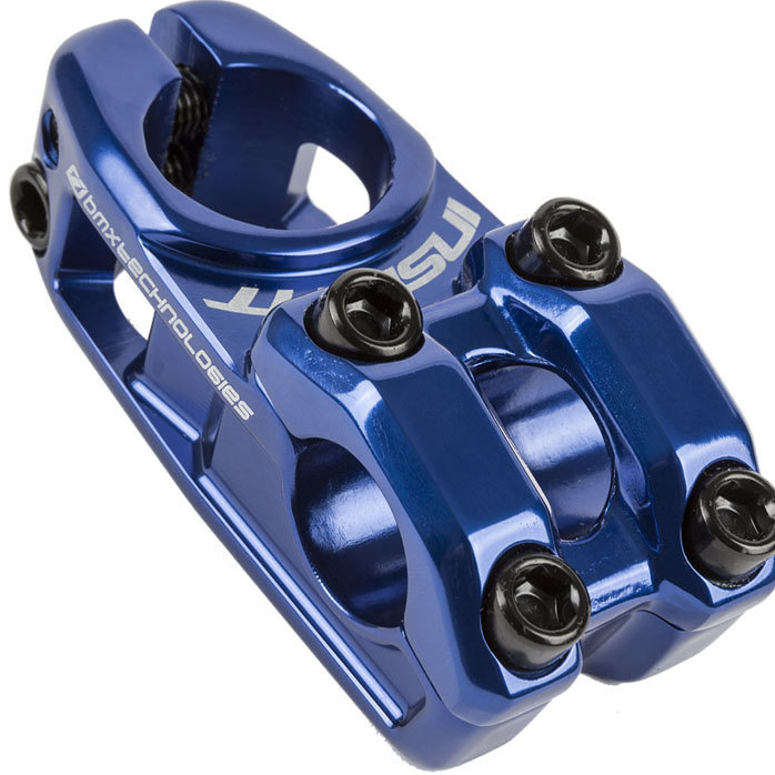 INSIGHT 1 1/8" Stem 45mm Reach (Blue) - INSIGHT BMX